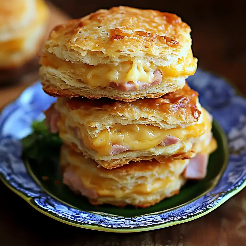 Ham & Cheese Biscuits: Discover the Perfect Recipe! - Tasty Delice