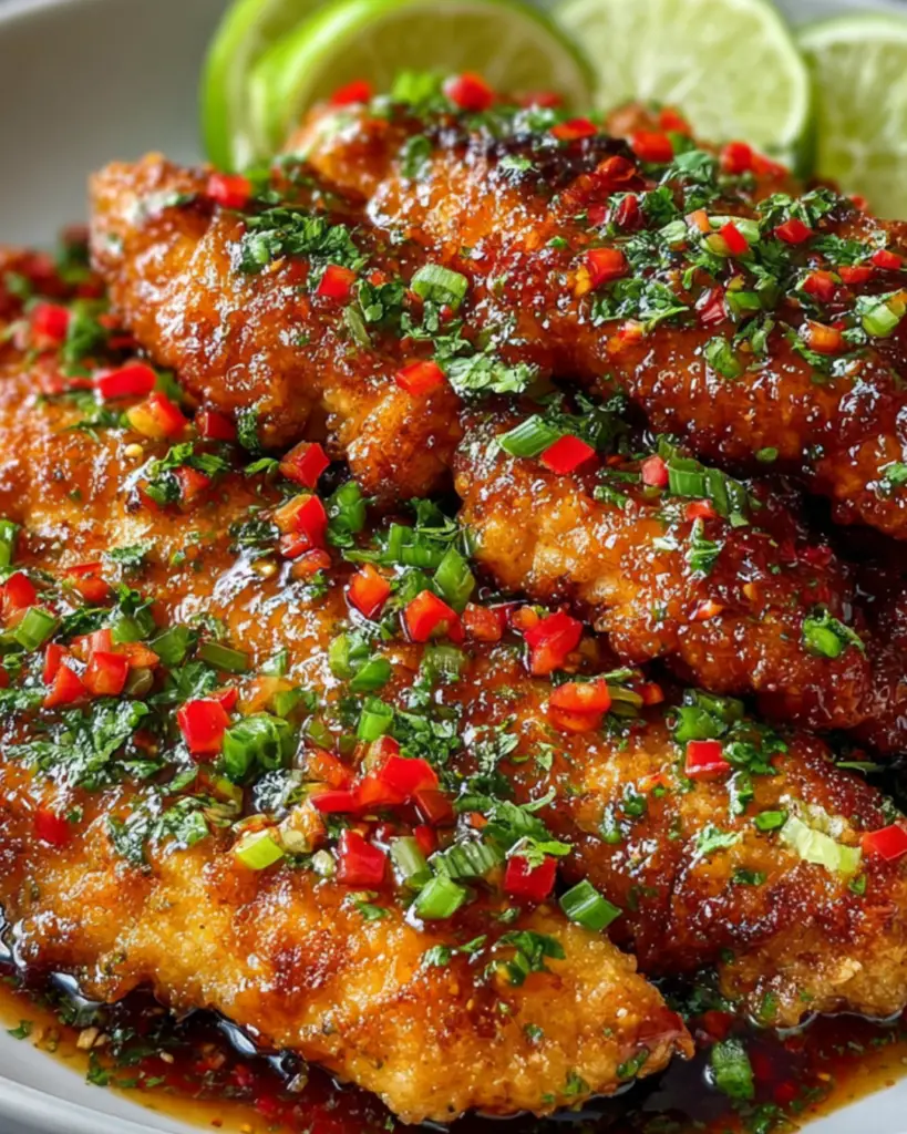 Zesty Lime-Infused Chicken Strips: A Flavorful Delight! - Tasty Delice