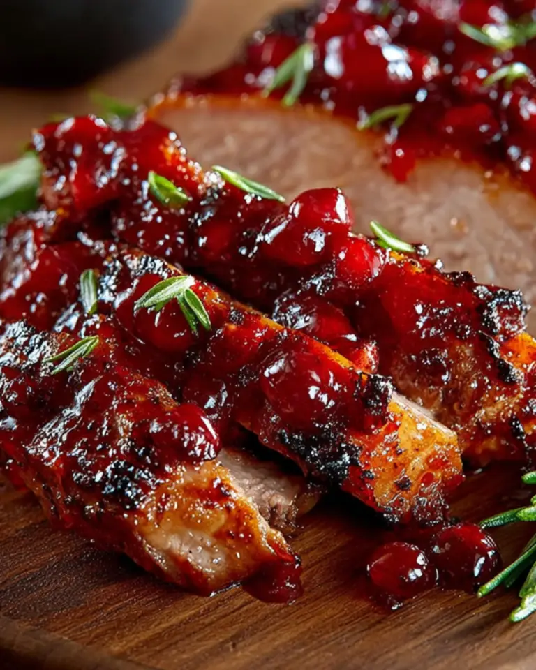 Cranberry Glaze for Meat: Elevate Your Dishes Today! - Tasty Delice