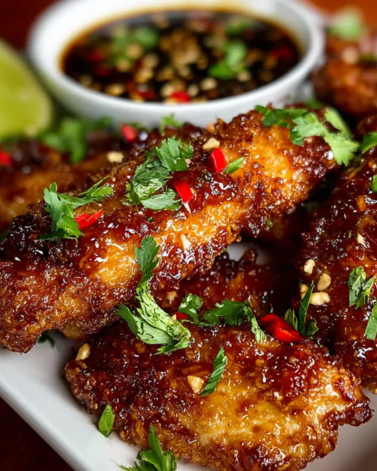 Thai Sticky Finger: Discover the Perfect Wing Recipe! - Tasty Delice