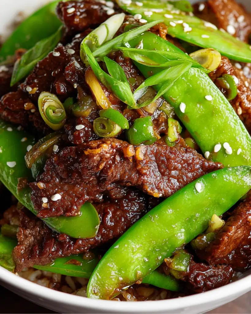 Asian Beef with Sugar Snap Peas: A Flavorful Delight! - Tasty Delice