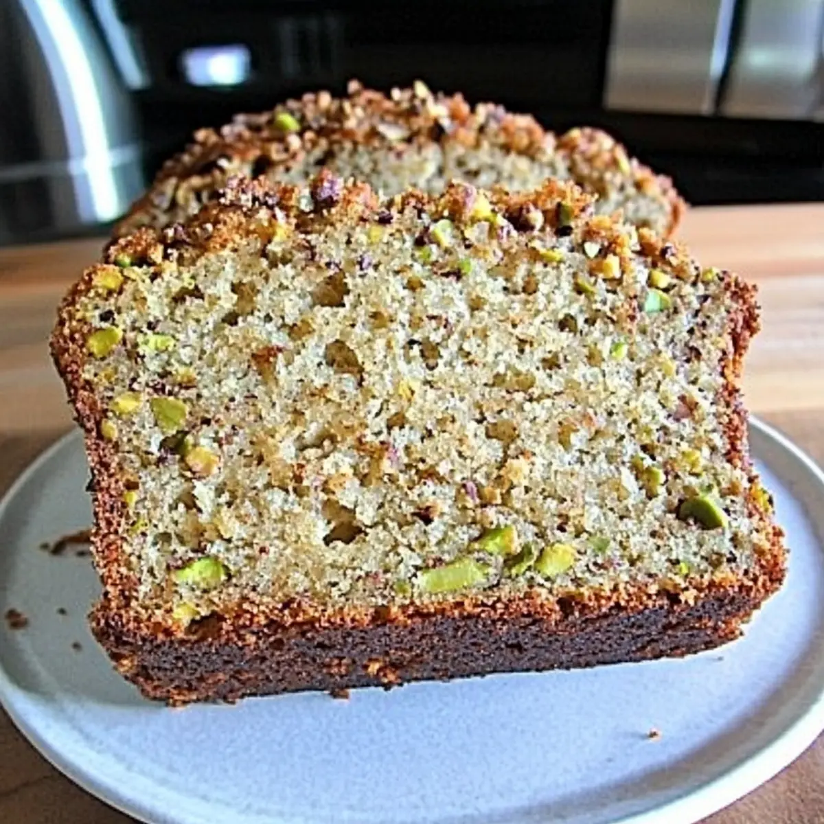 Easy Banana Pistachio Yogurt Bread – Guilt-Free Deliciousness