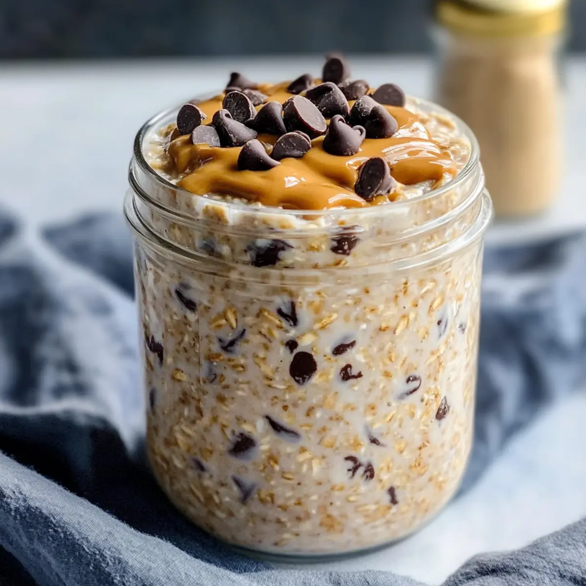Cookie Dough Overnight Oats: Irresistible Healthy Breakfast!
