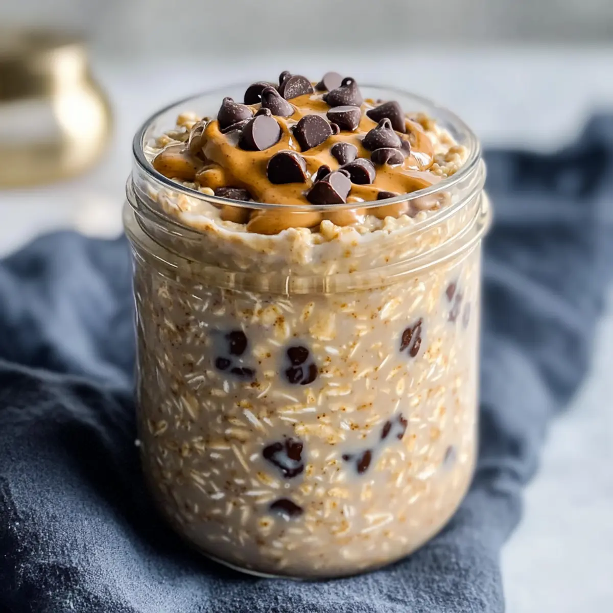Cookie Dough Overnight Oats: Irresistible Healthy Breakfast!