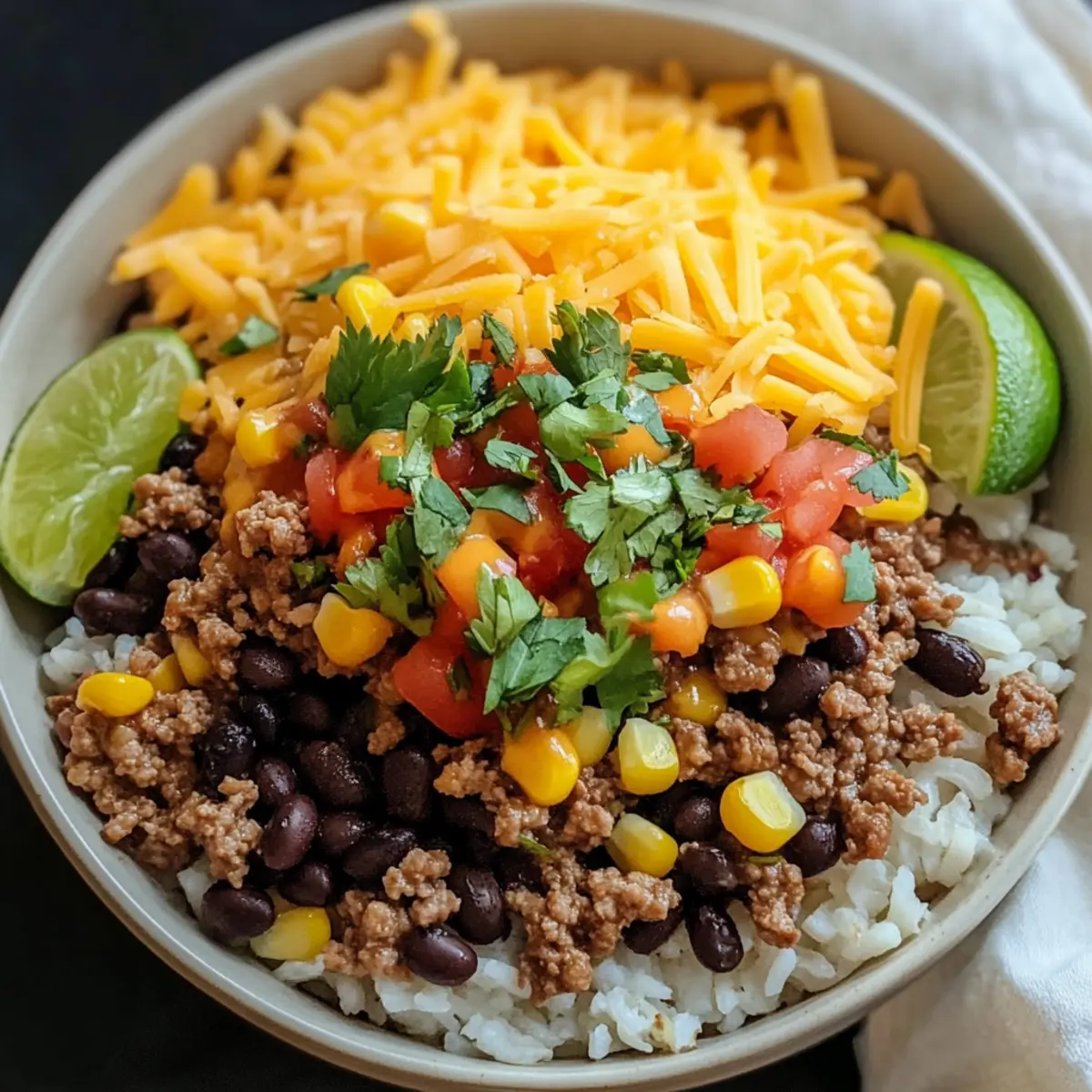 Ultimate Ground Beef Burrito Bowl: Quick & Delicious Meal Prep