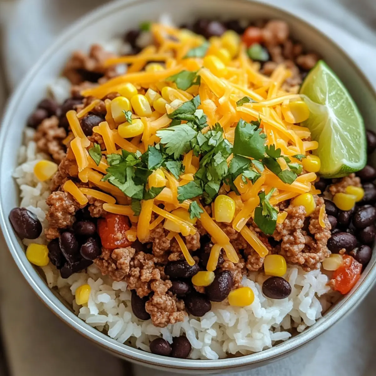 Ultimate Ground Beef Burrito Bowl: Quick & Delicious Meal Prep