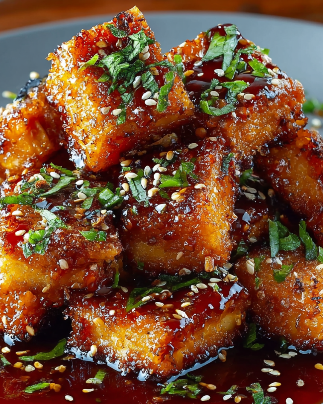 Irresistible Crispy Sticky Tofu Bites for a Tasty Treat! - Tasty Delice