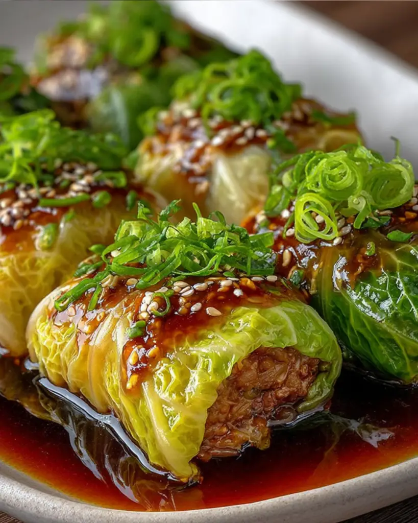 Cabbage Rolls, Asian Style: Discover a Flavorful Recipe! - Tasty Delice