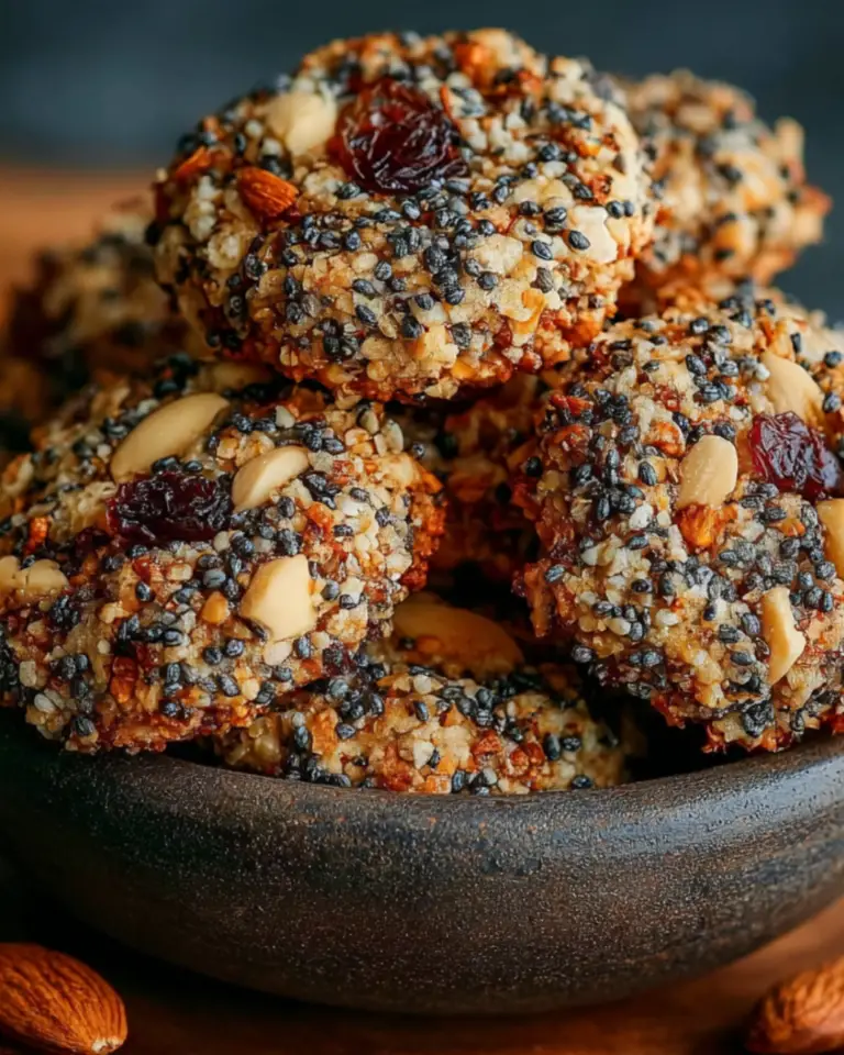 Crunchy Nutty Seed Cookies for a Healthy Snack Delight Ready to Satisfy ...