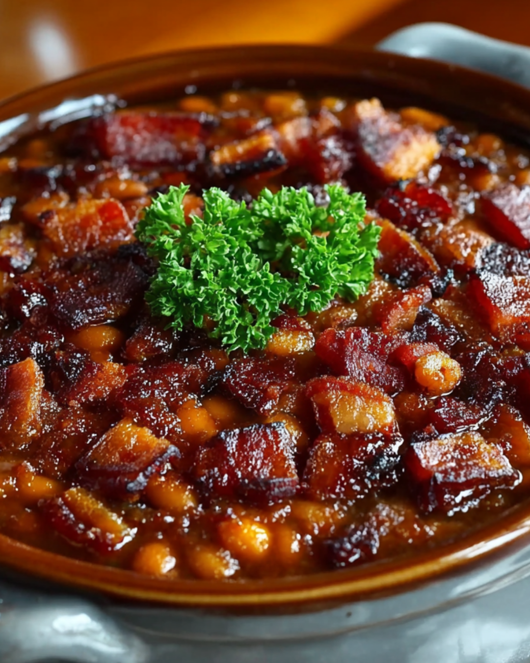 Southern-Style Baked Beans with Bacon: A Must-Try Recipe! - Tasty Delice