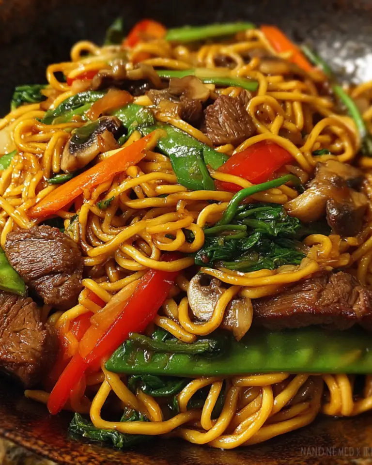 Beef Lo Mein: A Quick and Delicious Stir-Fry Recipe! - Tasty Delice