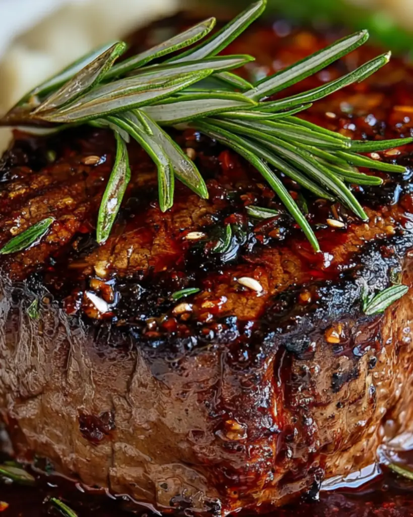 Melt-in-Your-Mouth Oven Filet with a Bold Red Wine Sauce is sublime ...