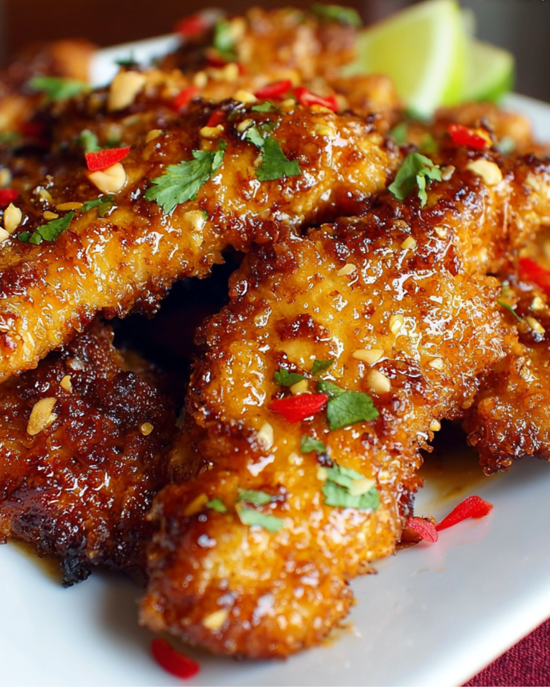 Gluten-Free Thai Sticky Chicken Fingers: A Tasty Delight! - Tasty Delice