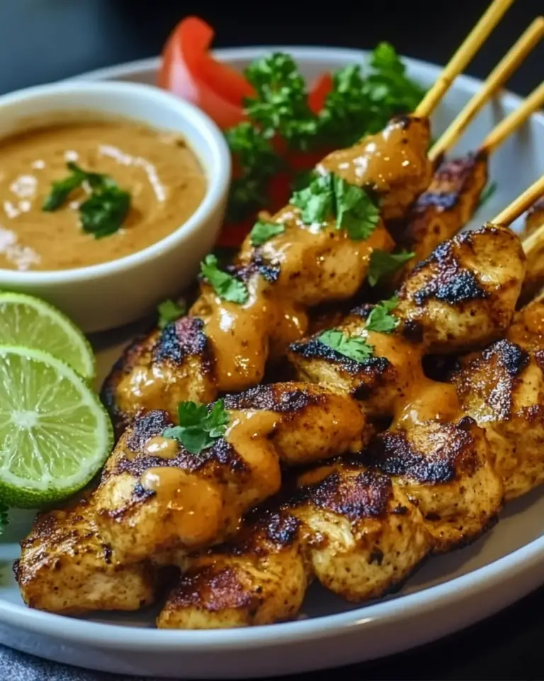 Chicken Satay with Easy Thai Peanut Sauce: Discover the secret to a ...