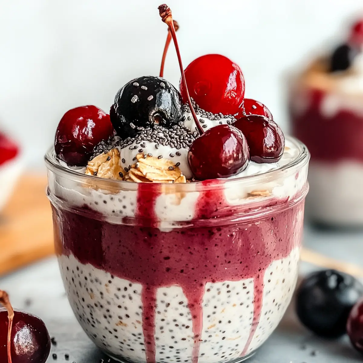 Irresistible Cherry Overnight Oats for a Guilt-Free Breakfast