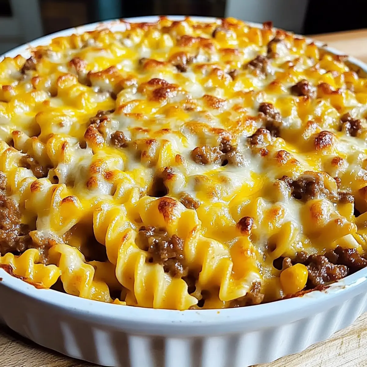 Ultimate Cheddar Ranch Beef Casserole: Comfort Food Delight