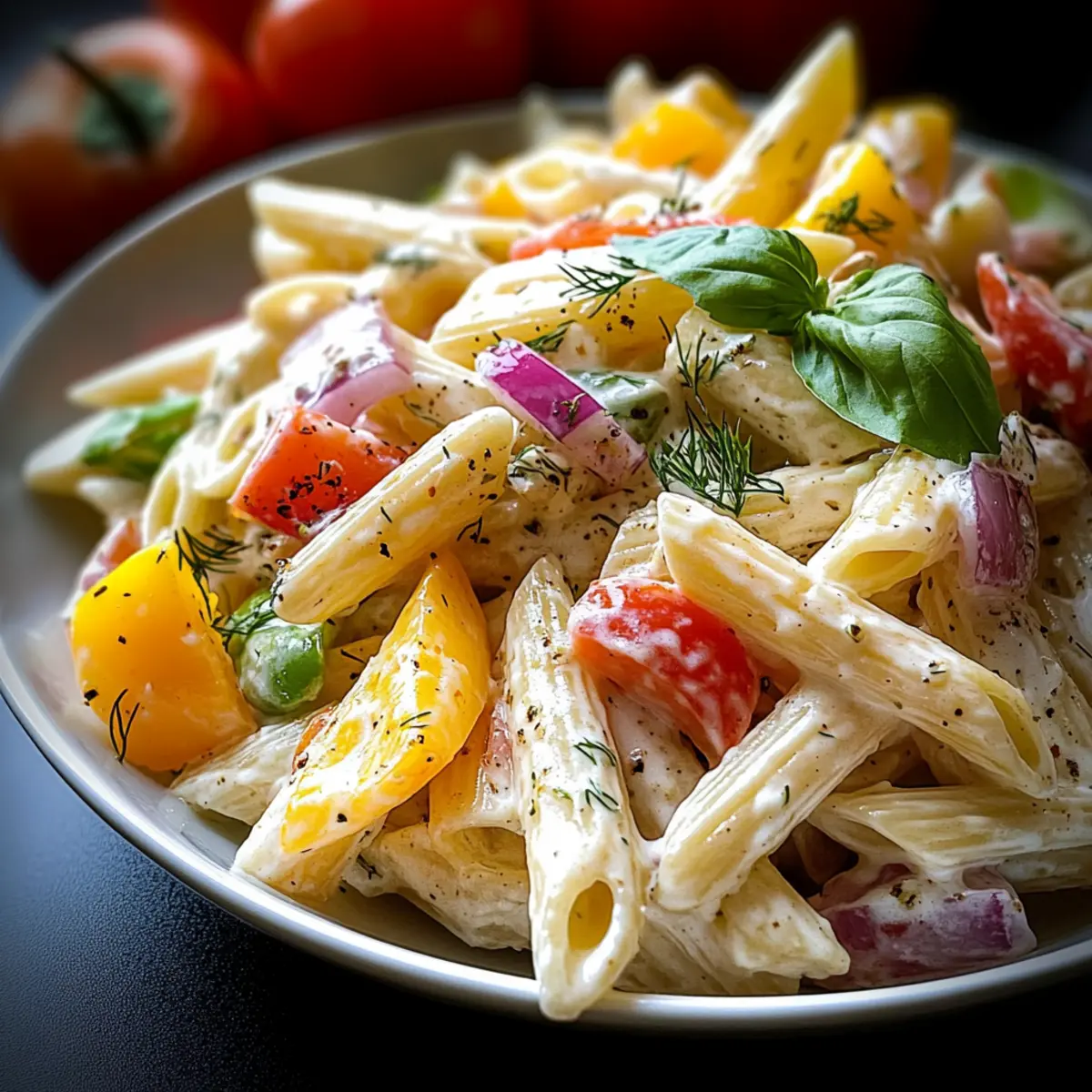 Delicious Summer Penne Salad That's Perfect for Chilling