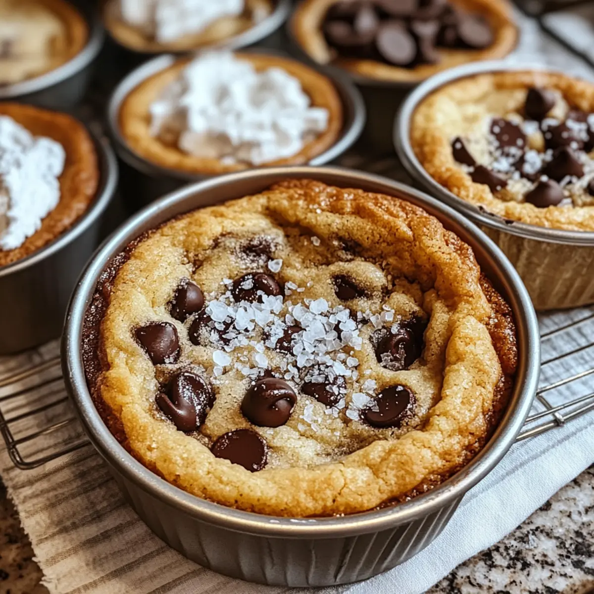 Ultimate Deep Dish Chocolate Chip Cookies – Deliciously Chewy