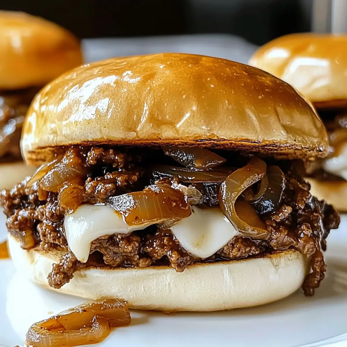 Ultimate French Onion Beef Sloppy Joes – Irresistibly Delicious