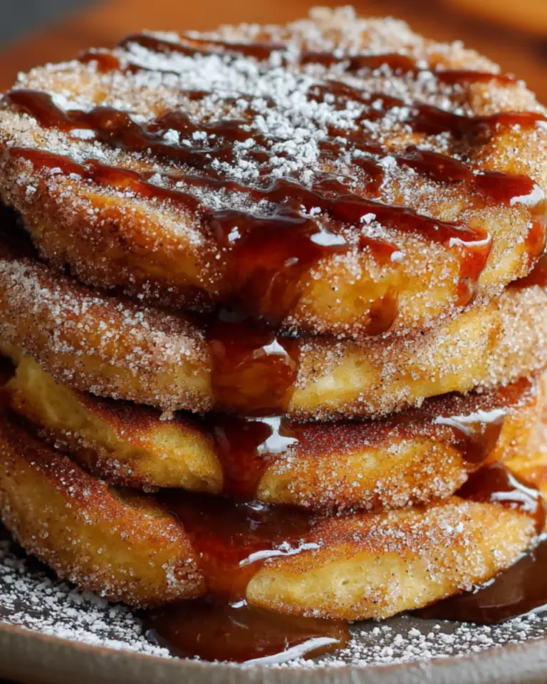 Irresistible Spanish Churro Pancakes: A Delicious Twist! - Tasty Delice