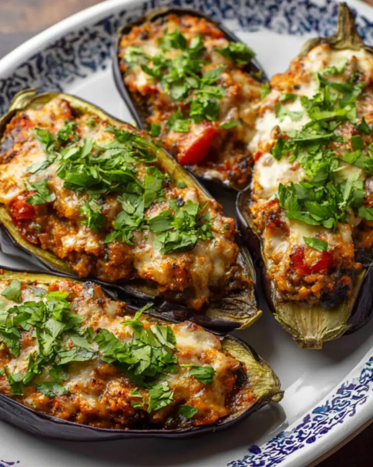 Spanish Stuffed Eggplant: A Flavorful Recipe to Try! - Tasty Delice