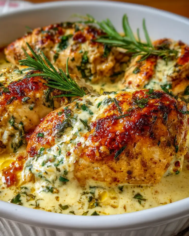 Creamy Baked Ricotta Chicken: A Delightful Dinner Recipe! - Tasty Delice