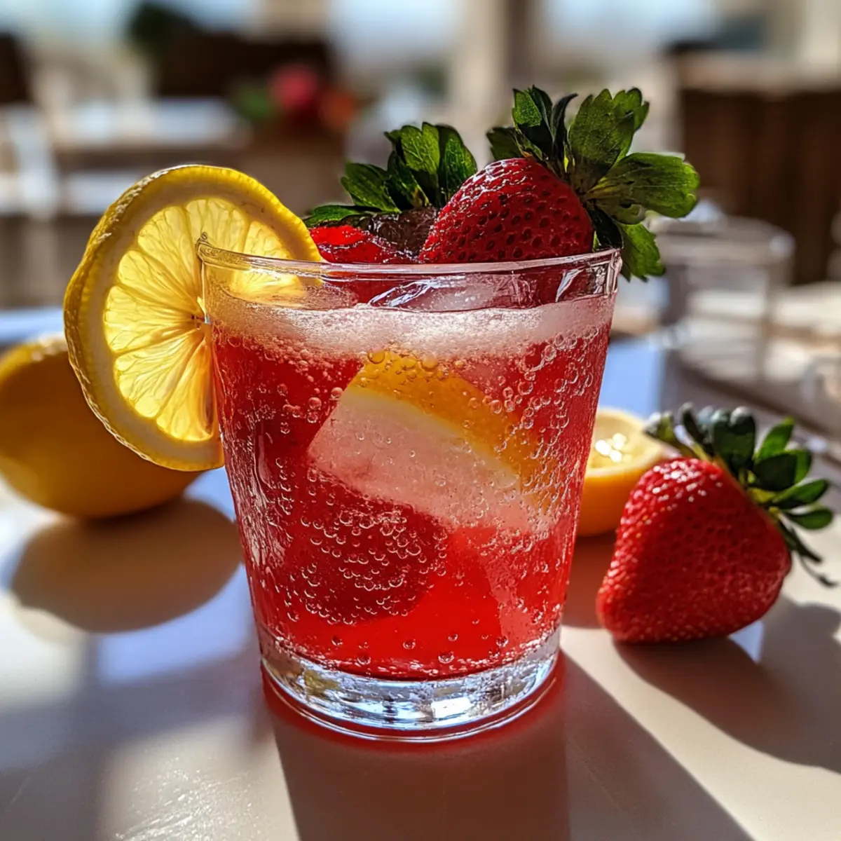 Ultimate Refreshing Strawberry Lemon Mocktail: Delicious Summer Drink
