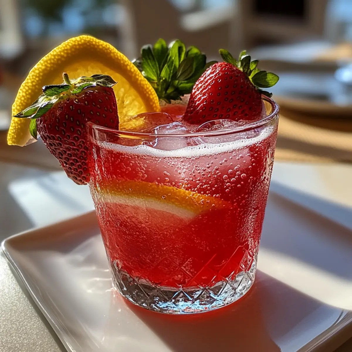 Ultimate Refreshing Strawberry Lemon Mocktail: Delicious Summer Drink