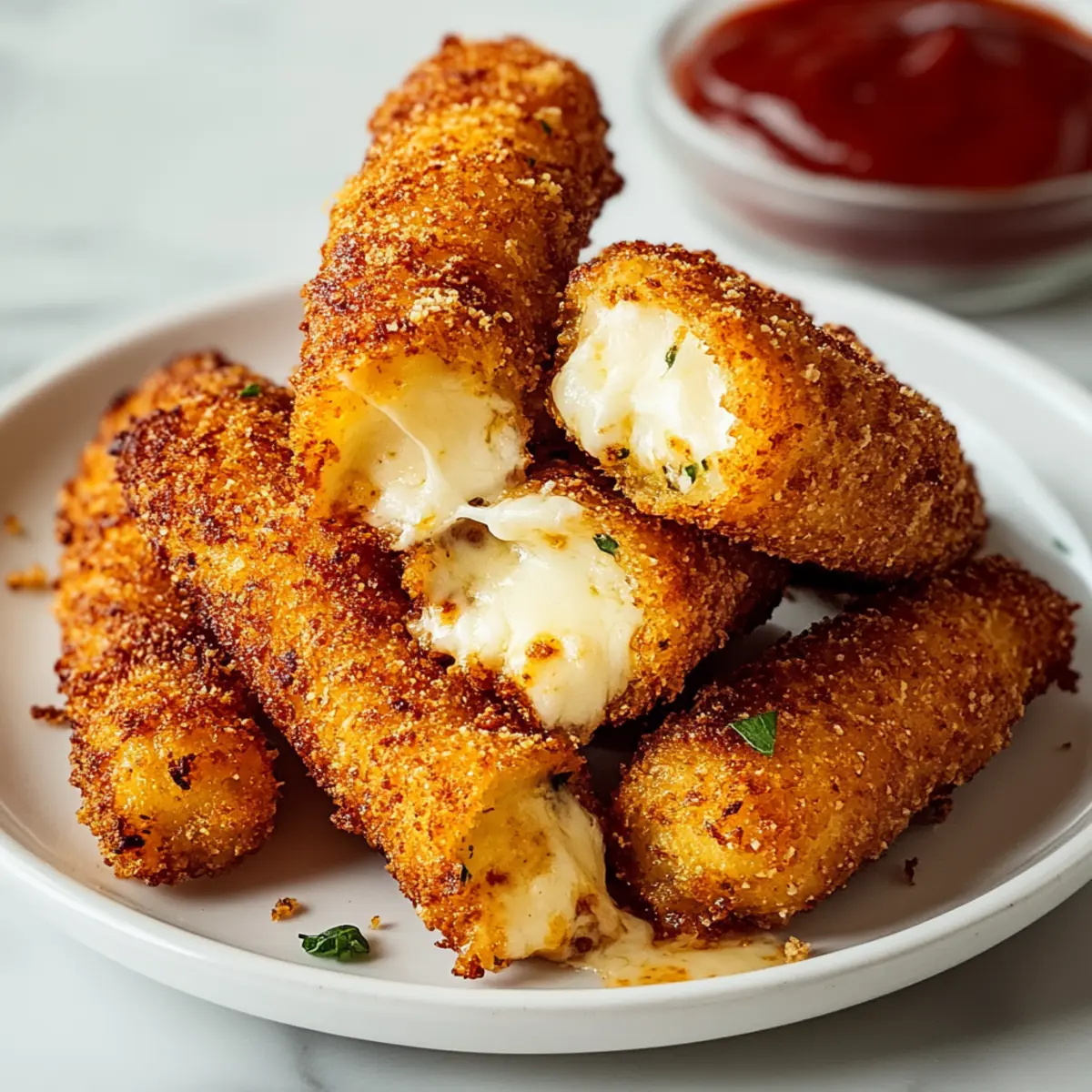 Ultimate Crispy Mozzarella Sticks for Delicious Snacking