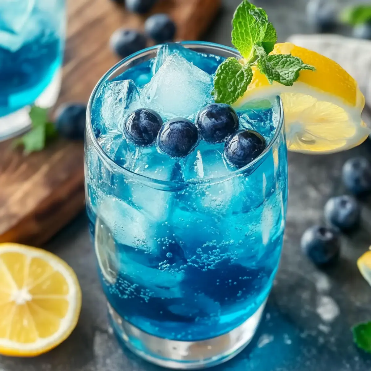 Ultimate Blue Lagoon: A Delicious Non-Alcoholic Summer Sip
