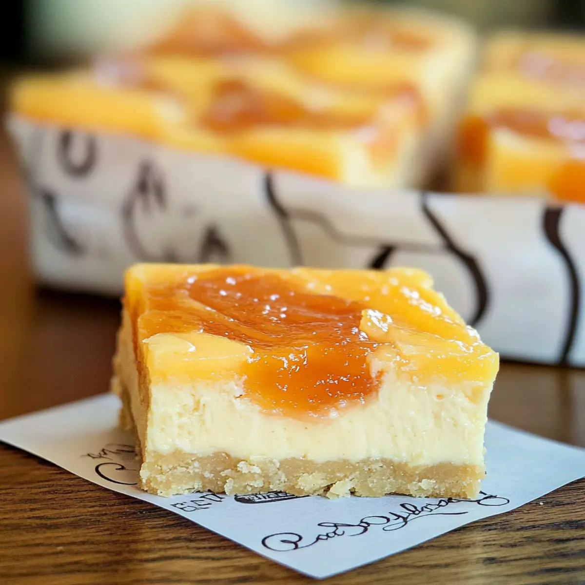 Irresistible Peaches and Cream Cheesecake Bars Recipe