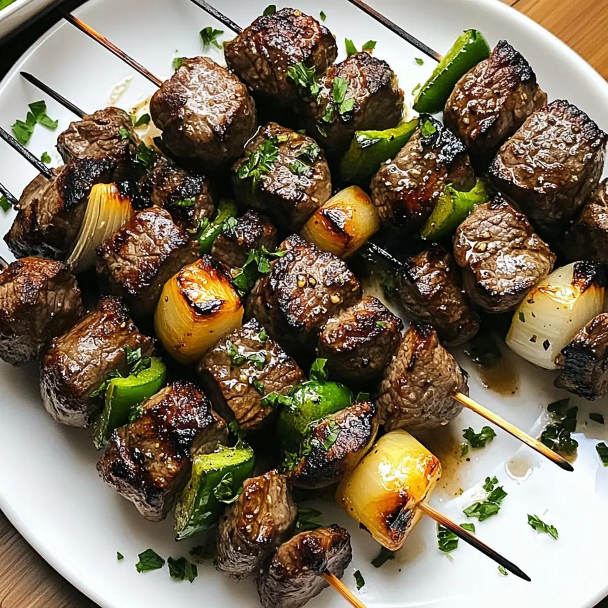Irresistible Steak Kabobs With Garlic Butter for Summer Grilling
