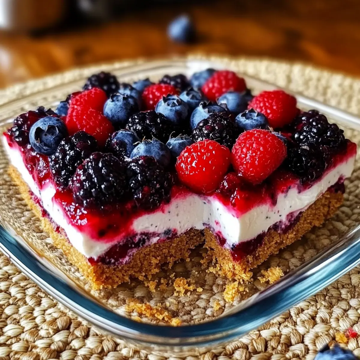 Irresistible No-Bake Mixed Berry Dessert for Easy Summer Indulgence